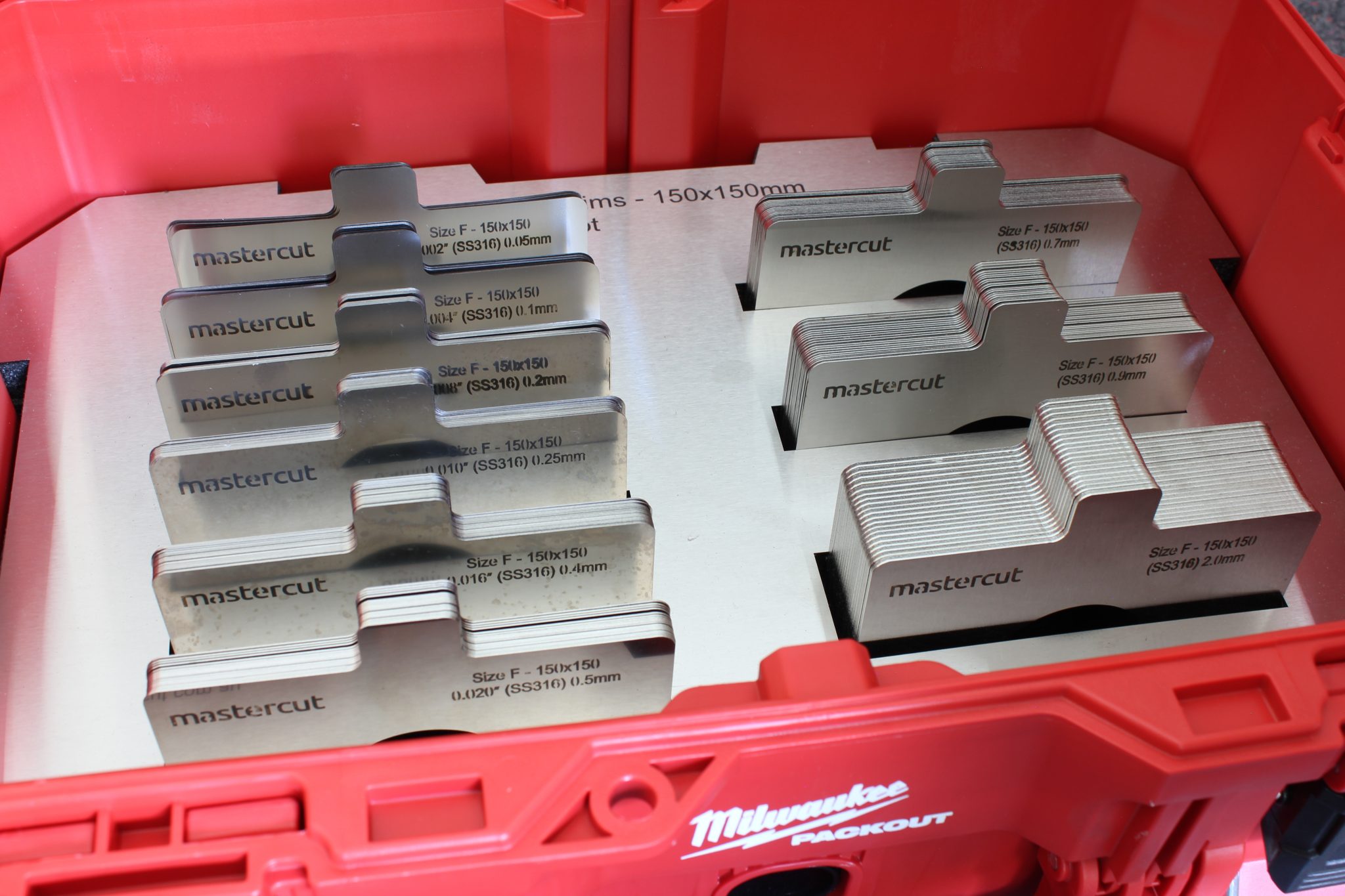 Standard Stainless Steel Shims | Mastercut Technologies